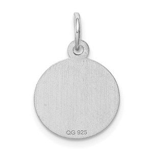 LaneMax | Jewelry | Sterling Silver Rhodiumplated Holy Communion Disc ...